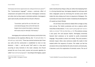 Strategy of indirection in the Sun also Rises | PPT