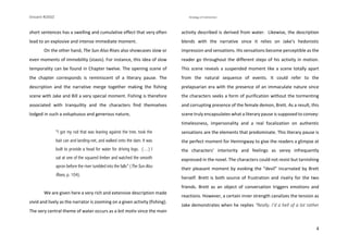 Strategy of indirection in the Sun also Rises | PPT