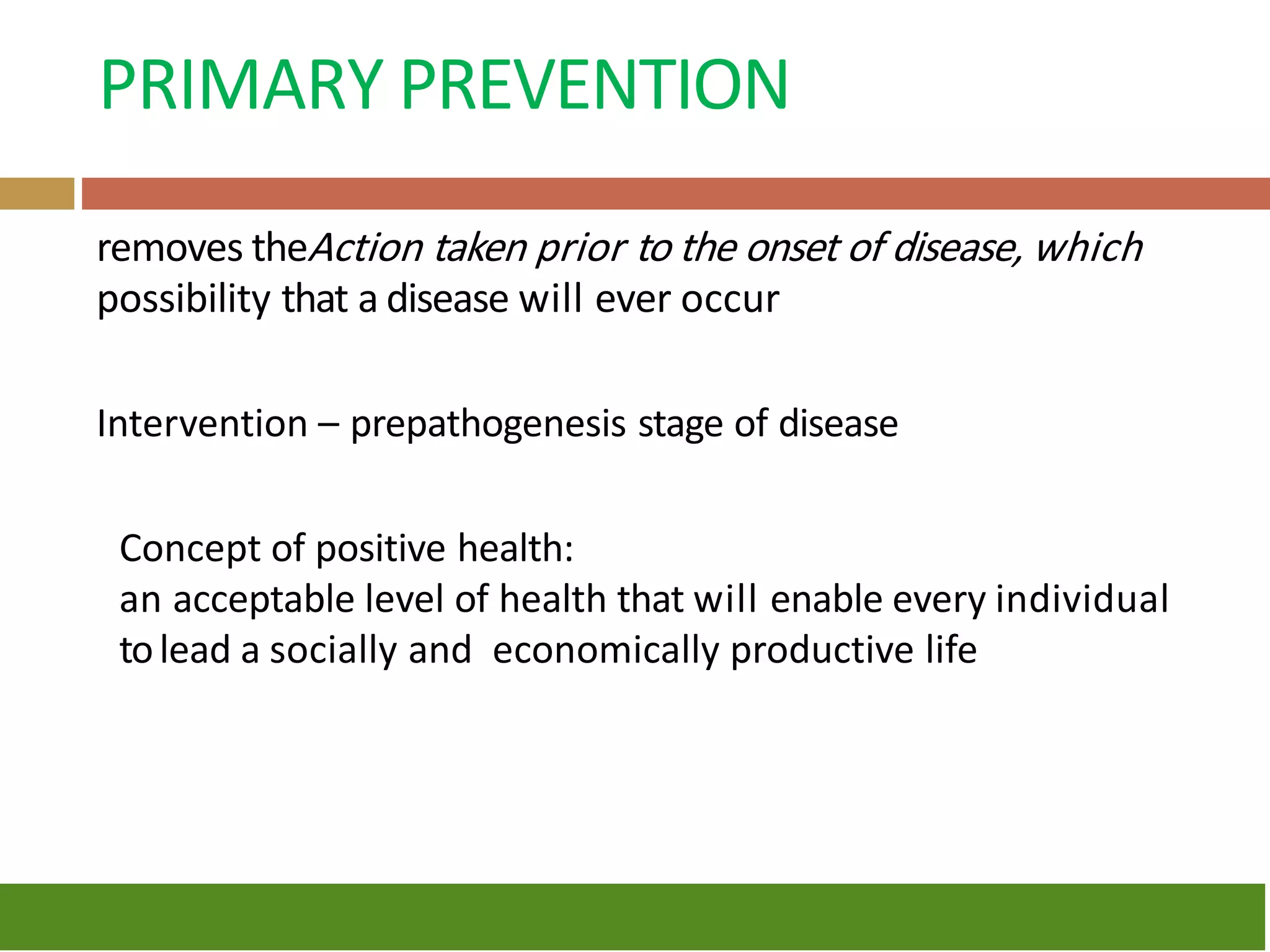 Disses eprevantion | PPT
