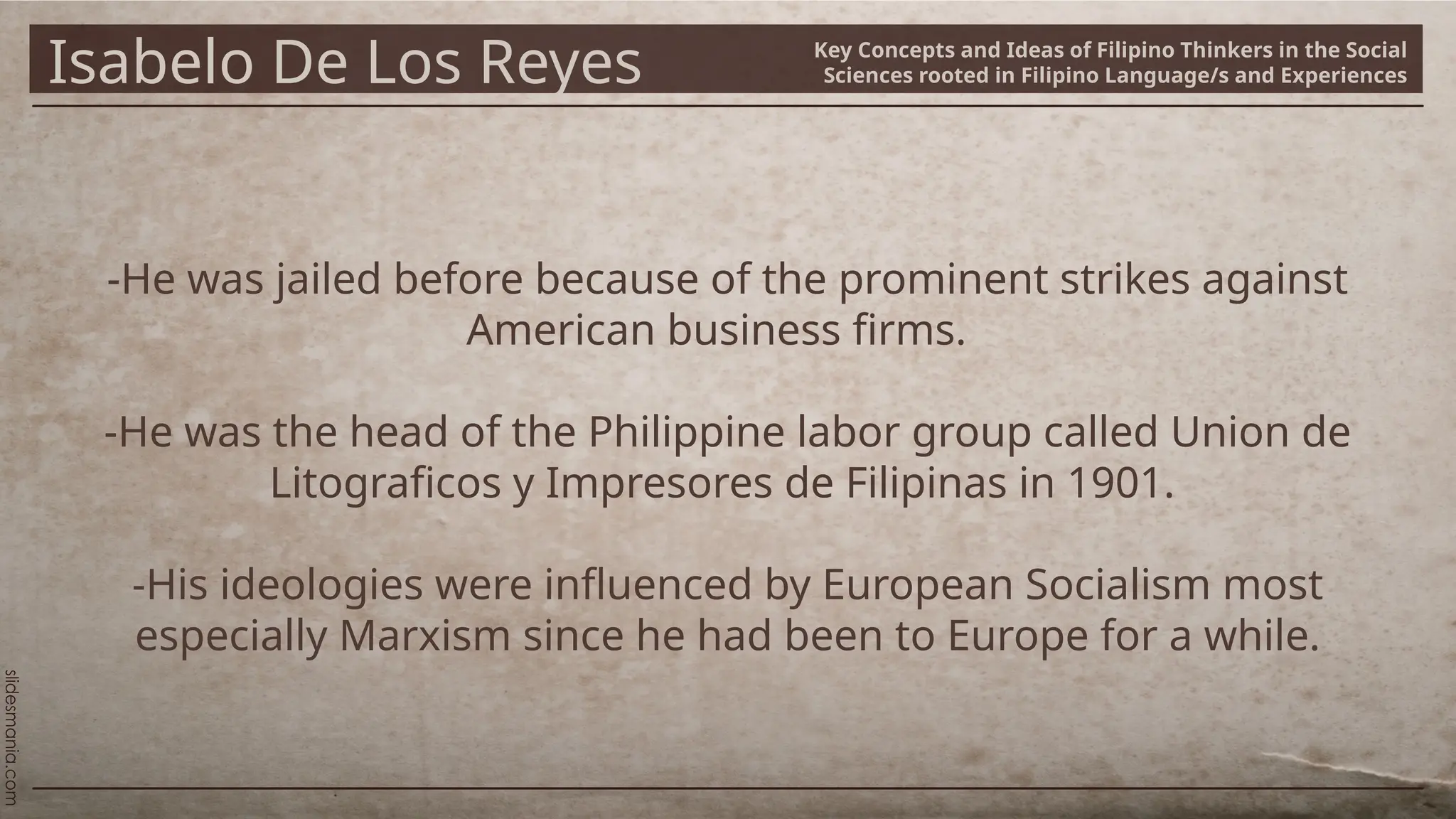 Key Concepts and Ideas of FIlipino Thinkers in the Soicial Sciences ...