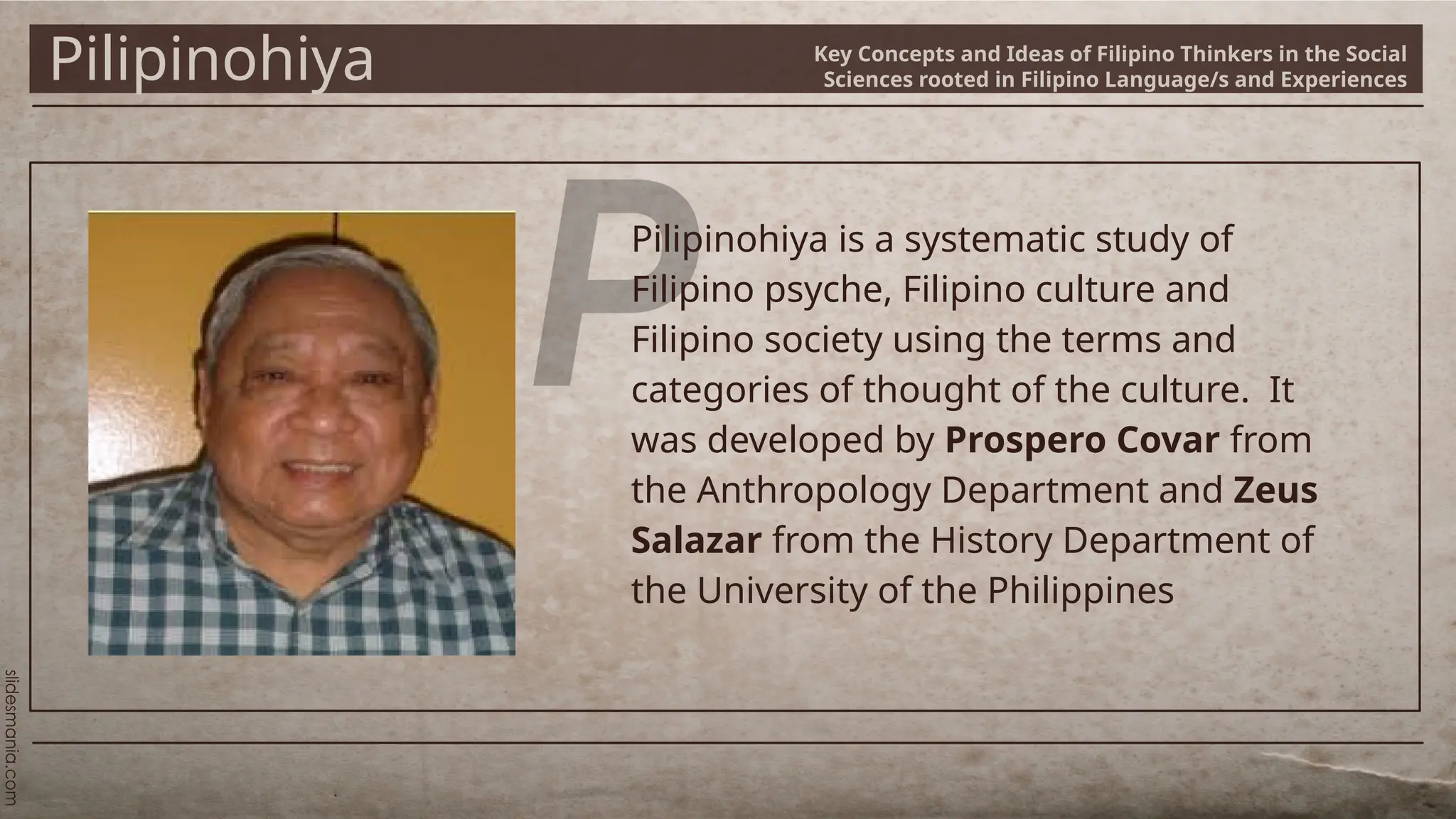 Key Concepts and Ideas of FIlipino Thinkers in the Soicial Sciences ...
