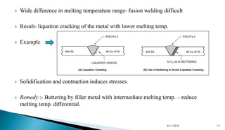 Dissimilar Metal Welding - Issues, Solution & Techniques | PPTX