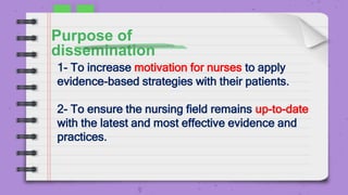 Dissiminated evidence .pptx