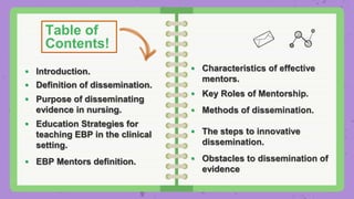 Dissiminated evidence .pptx