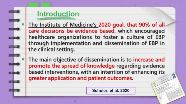 Dissiminated evidence .pptx