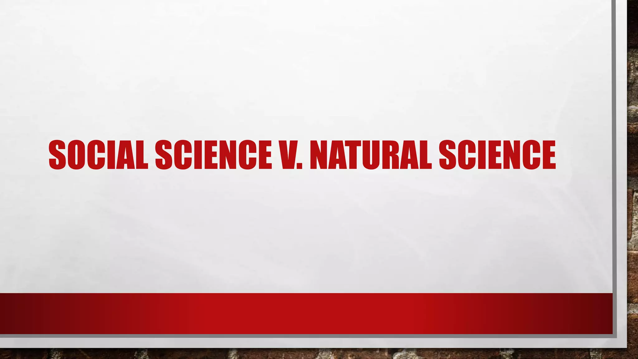 Discipline and Ideas in the Social Sciences | PPTX