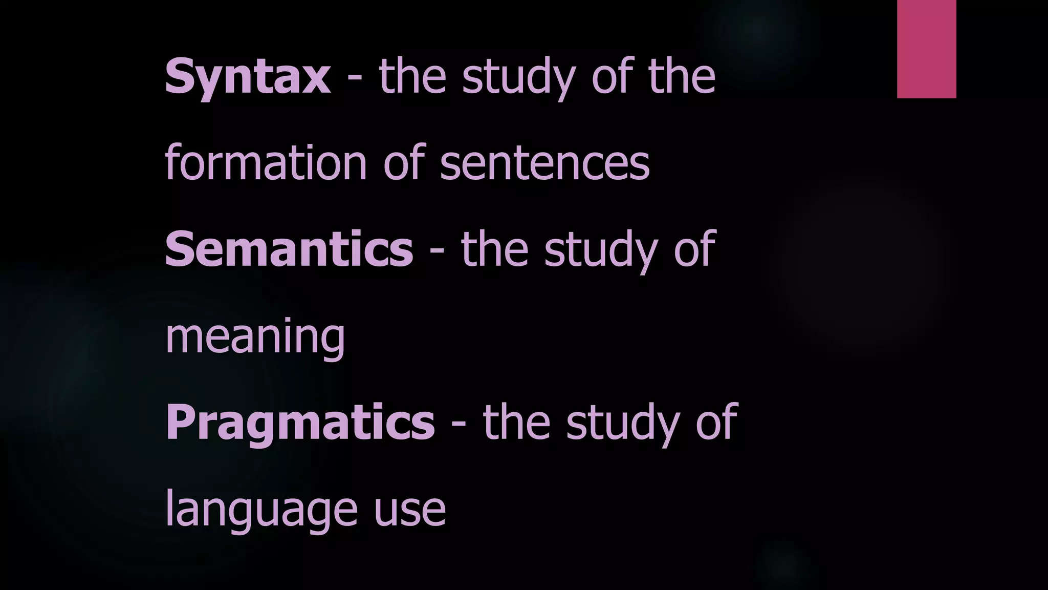 LINGUISTIC - DISCIPLINE AND IDEAS IN THE SOCIAL SCIENCE | PPTX