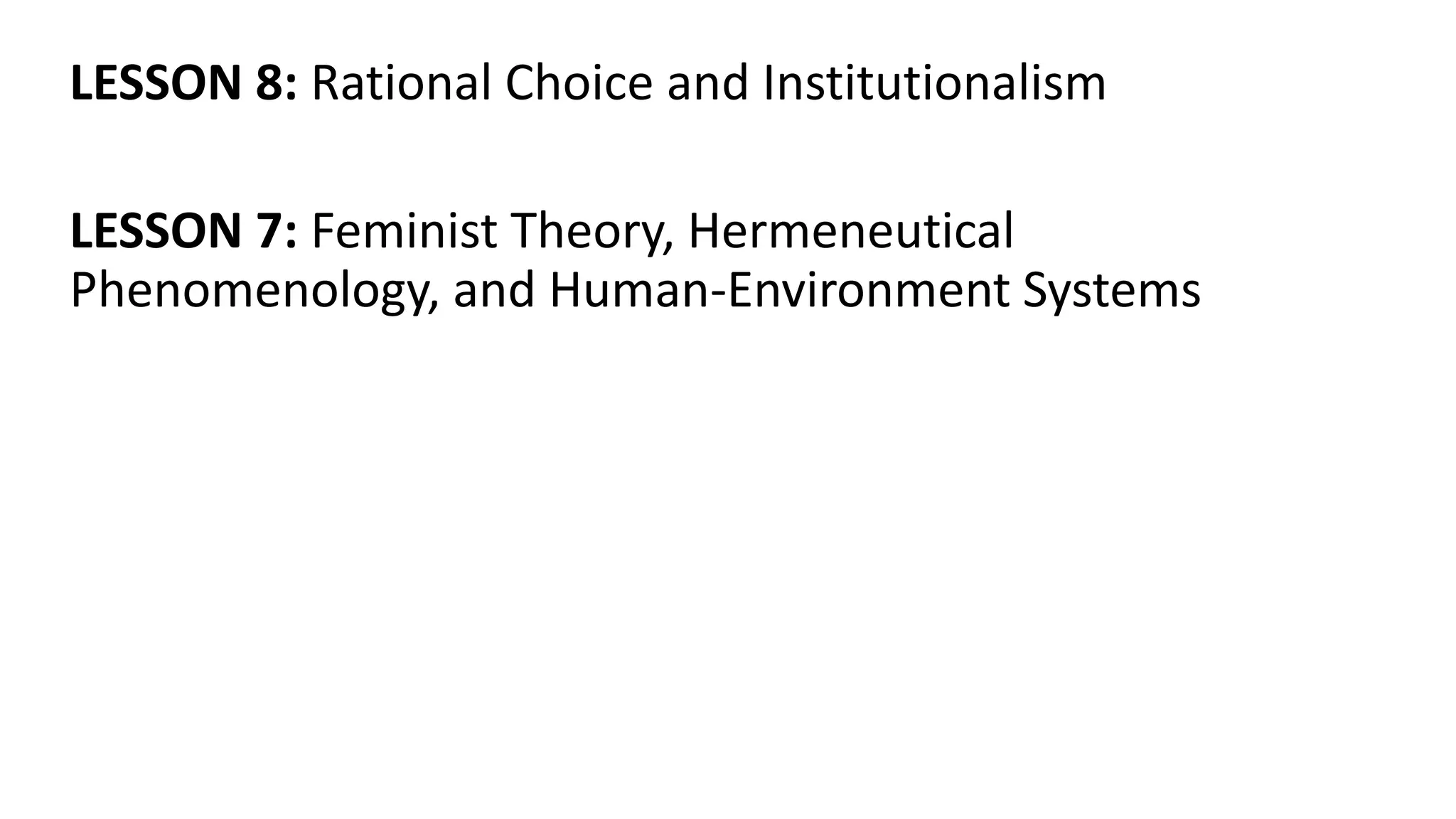 Diss list of topics | PPTX