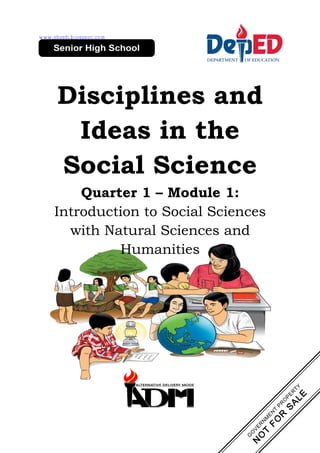 DISS_mod1_Introduction to Social Sciences with Natural Sciences and ...