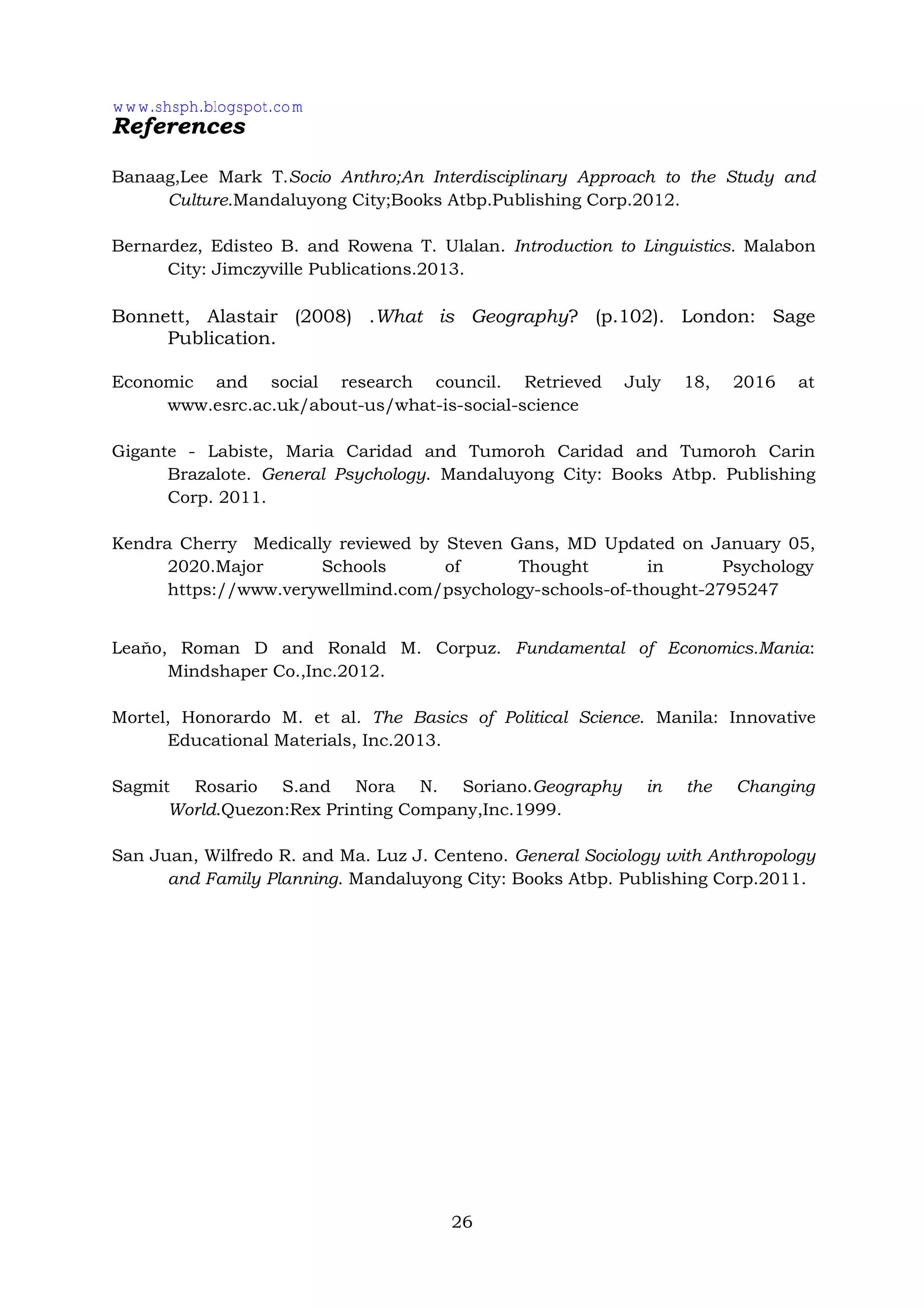 DISS_mod2_Nature and Functions of Social Sciences Disciplines.pdf