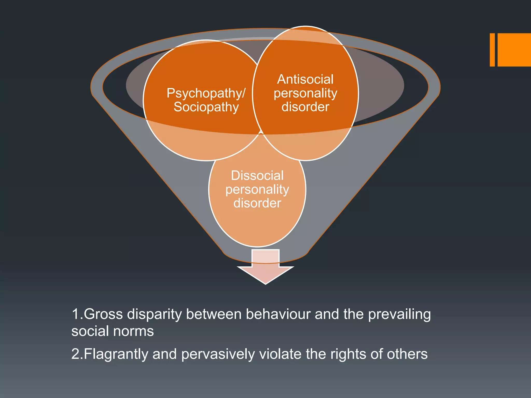 Antisocial personality disorder | PPTX