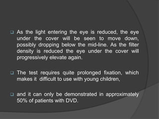 Dissociated Vertical Deviation (DVD) | PPTX