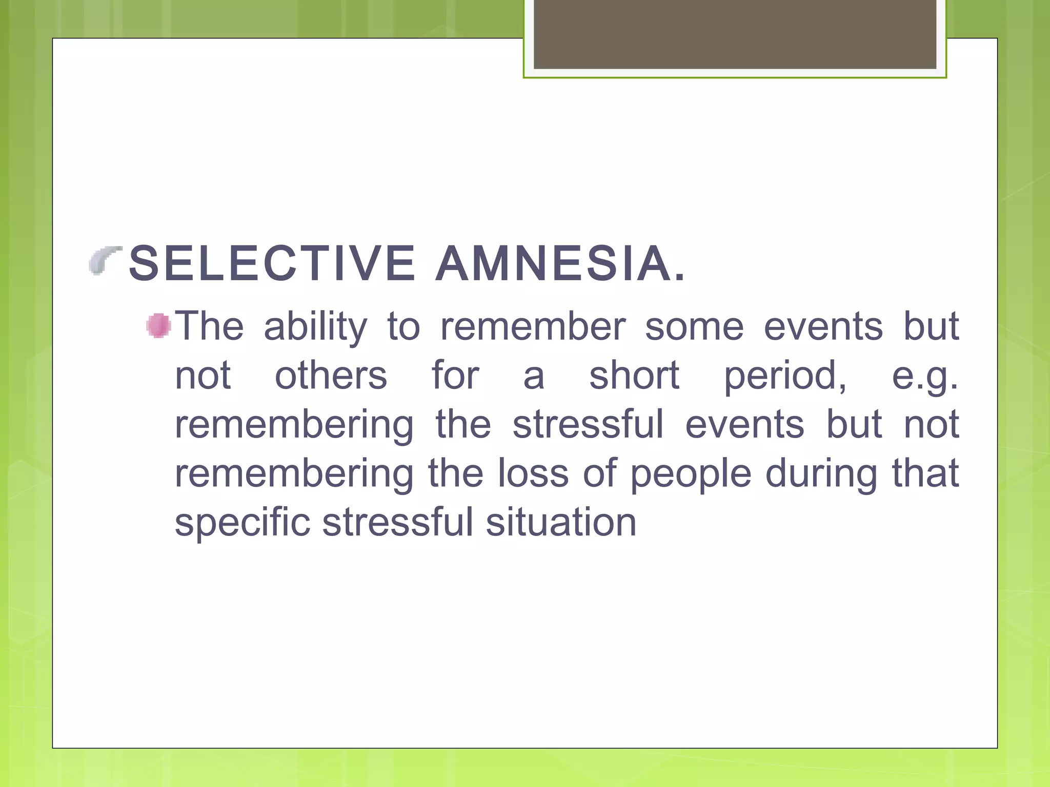 Dissociative disorders & conversion disorders | PPT