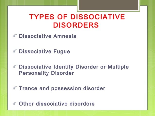 Types of dissociative amnesia - fruitmine