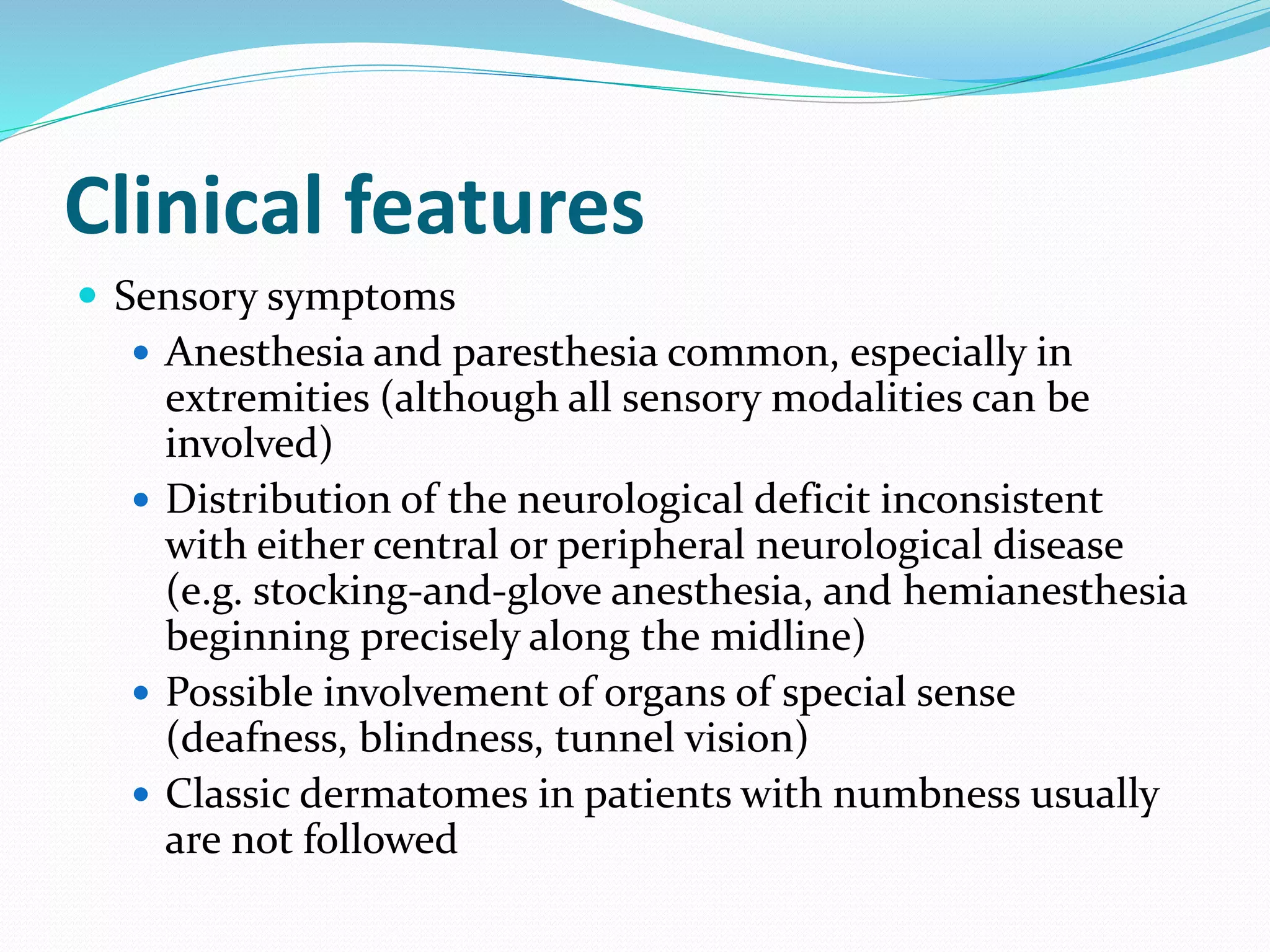 Dissociative [conversion] disorders | PPTX