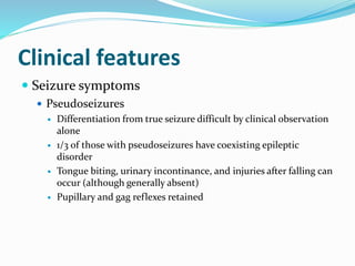 Dissociative [conversion] disorders | PPTX