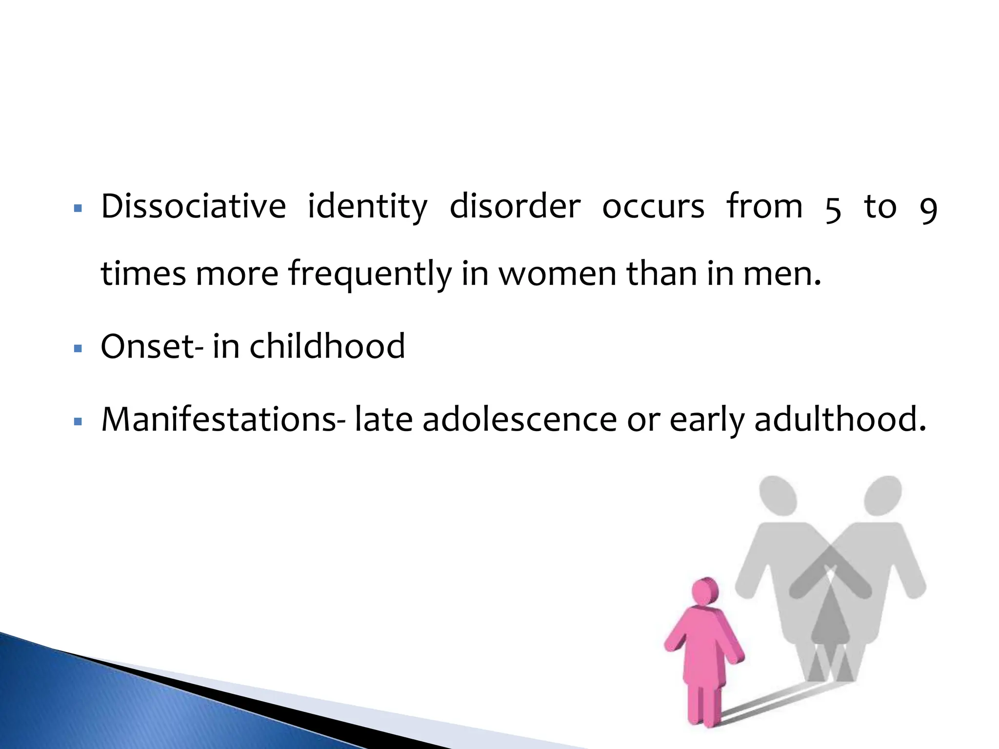 DISSOCIATIVE DISORDERS for 2nd year MSc. Nursing .pptx