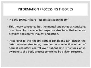Dissociative disorders 1 | PPTX