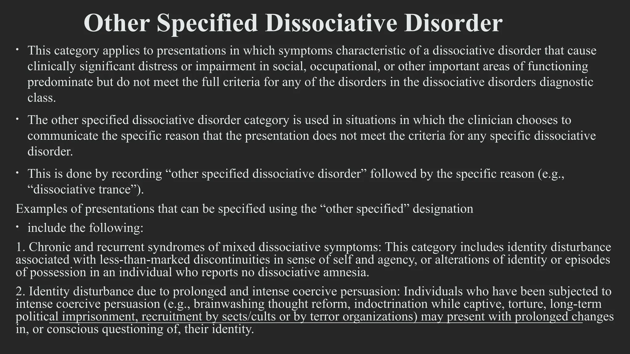 Dissociative disorders and its types.pptx