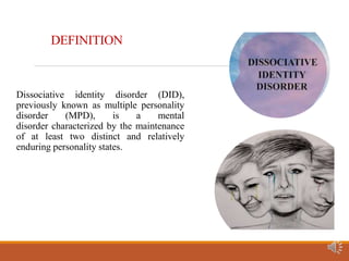 Dissociative identity disorder | PPT