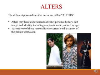 Dissociative identity disorder | PPT