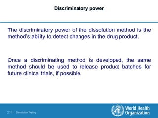 DissolTesting.PPT diffrent dissolution testing | PPT