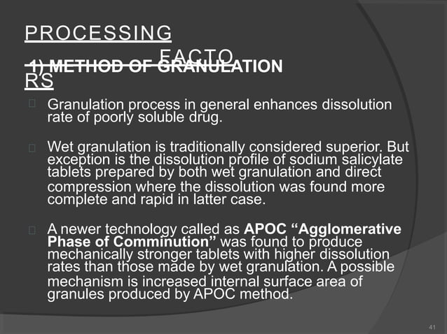 DISSOLUTION PARAMETERS AND ITS APPARATUS | PPTX