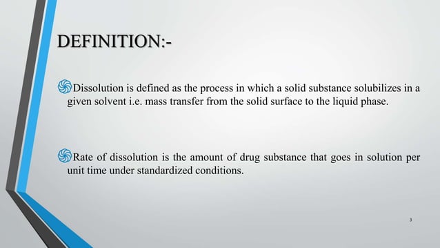 Dissolution | PPTX | Chemistry | Science