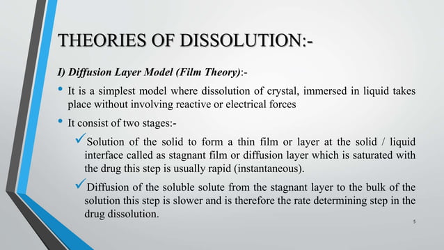 Dissolution | PPTX | Chemistry | Science