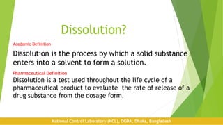 Dissolution | PPTX