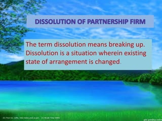 Dissolution | PPTX