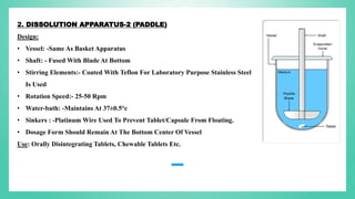 In-vitro Dissolution apparatus and equation used for dissolution.pptx