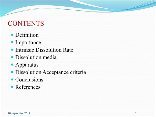 Dissolution chapter and different mechansims | PPT | Pharmaceutical Industry | Industries