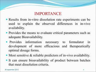 Dissolution chapter and different mechansims | PPT