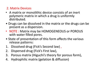 Dissolution and diffusion cdds | PPTX