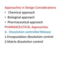 Dissolution and diffusion cdds | PPTX
