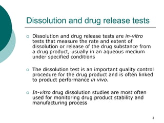 Dissolution and drug release testing.ppt