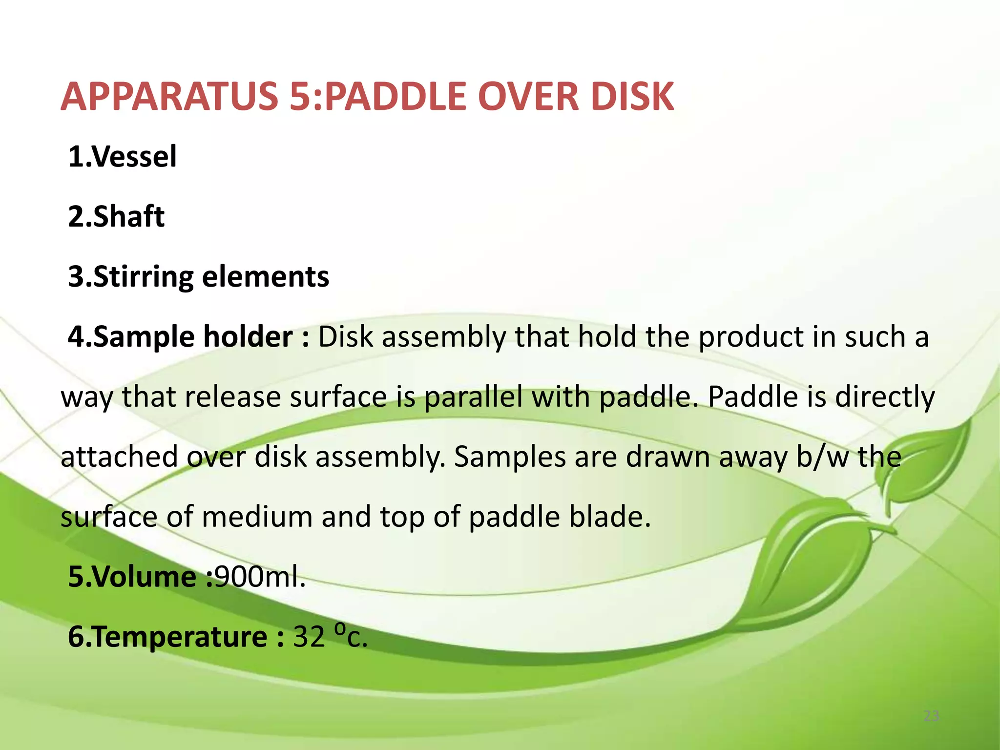 Dissolution apparatus.ppt