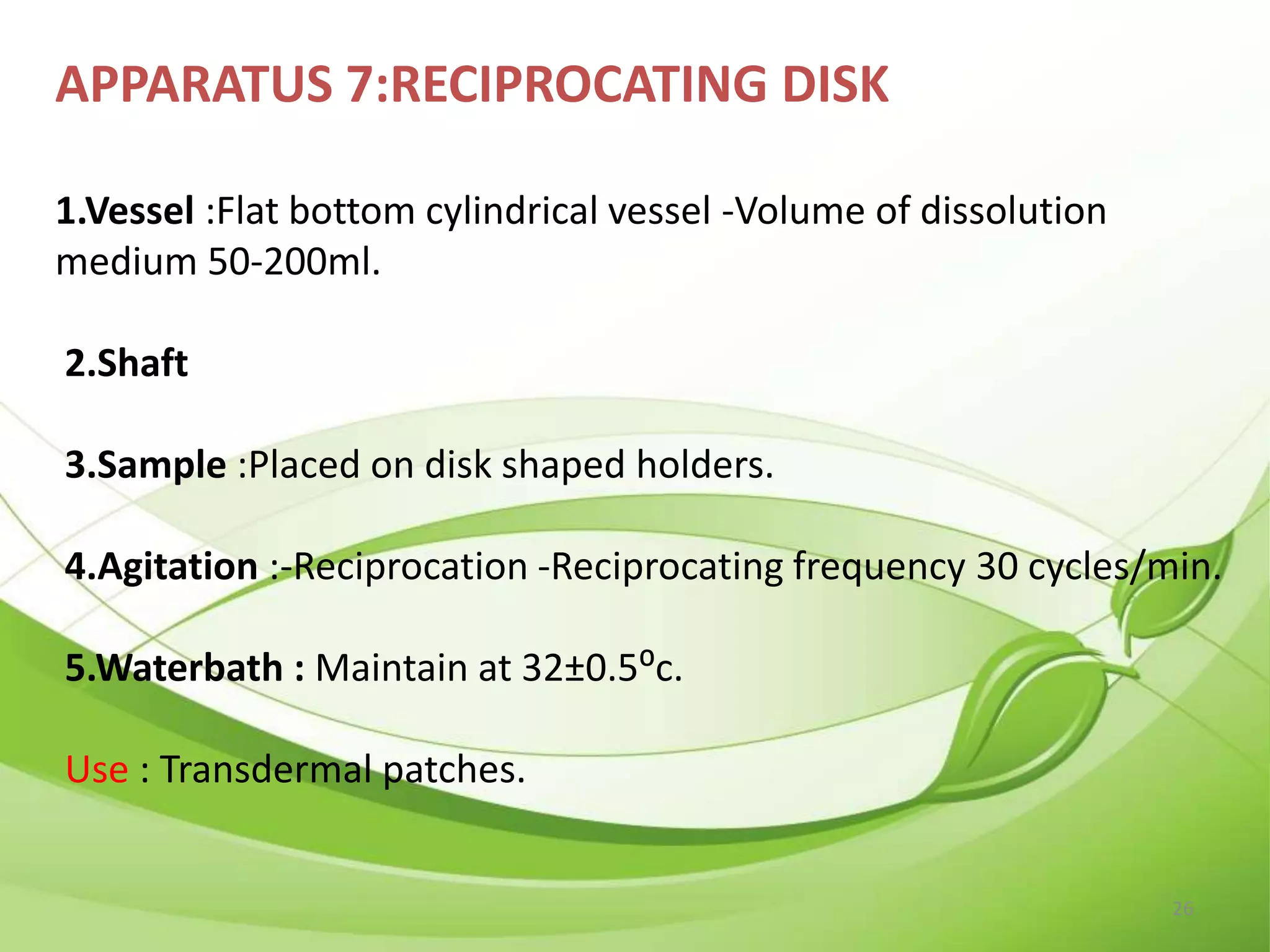 Dissolution apparatus.ppt