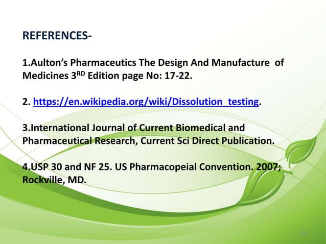 Dissolution apparatus.ppt