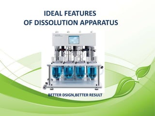 Dissolution apparatus.ppt
