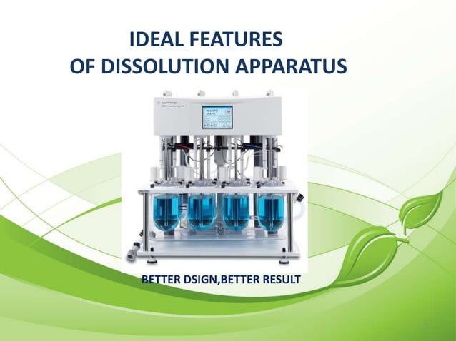 Dissolution apparatus.ppt