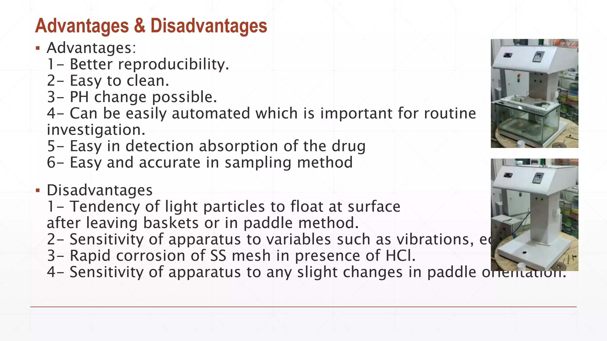 Dissolution apparatus | PPTX