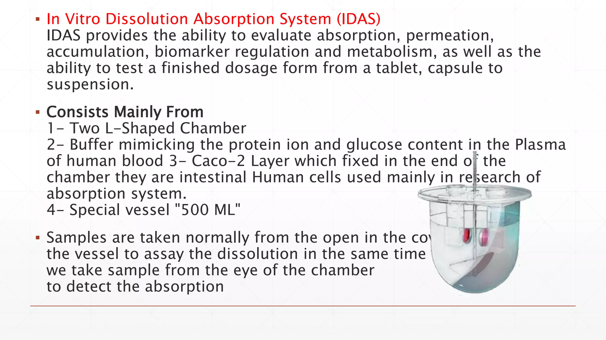 Dissolution apparatus | PPTX