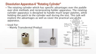 Dissolution apparatus | PPTX