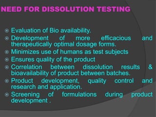 Dissolutionapparatus | PPT