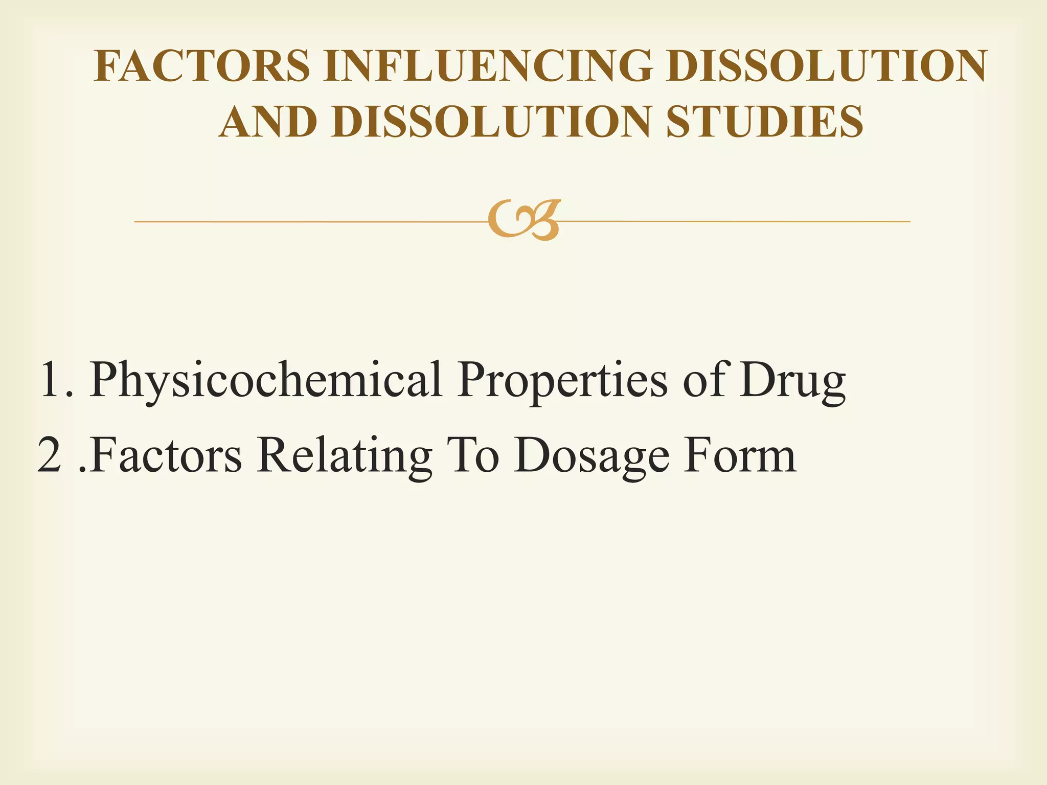 In vitro Dissolution Testing Models | PPTX