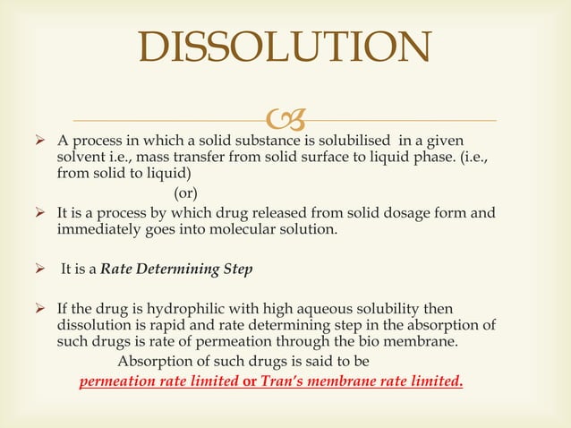 In vitro Dissolution Testing Models | PPTX