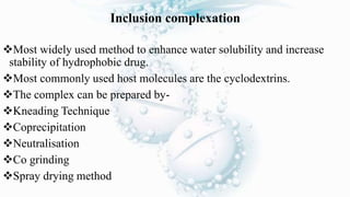 Dissolution enhancement of drugs. technologies and effect of carries | PPT