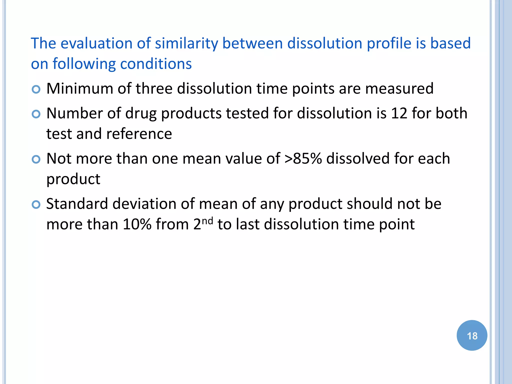 Dissolution f1 and f2 Analysis and IVIVC | PPTX